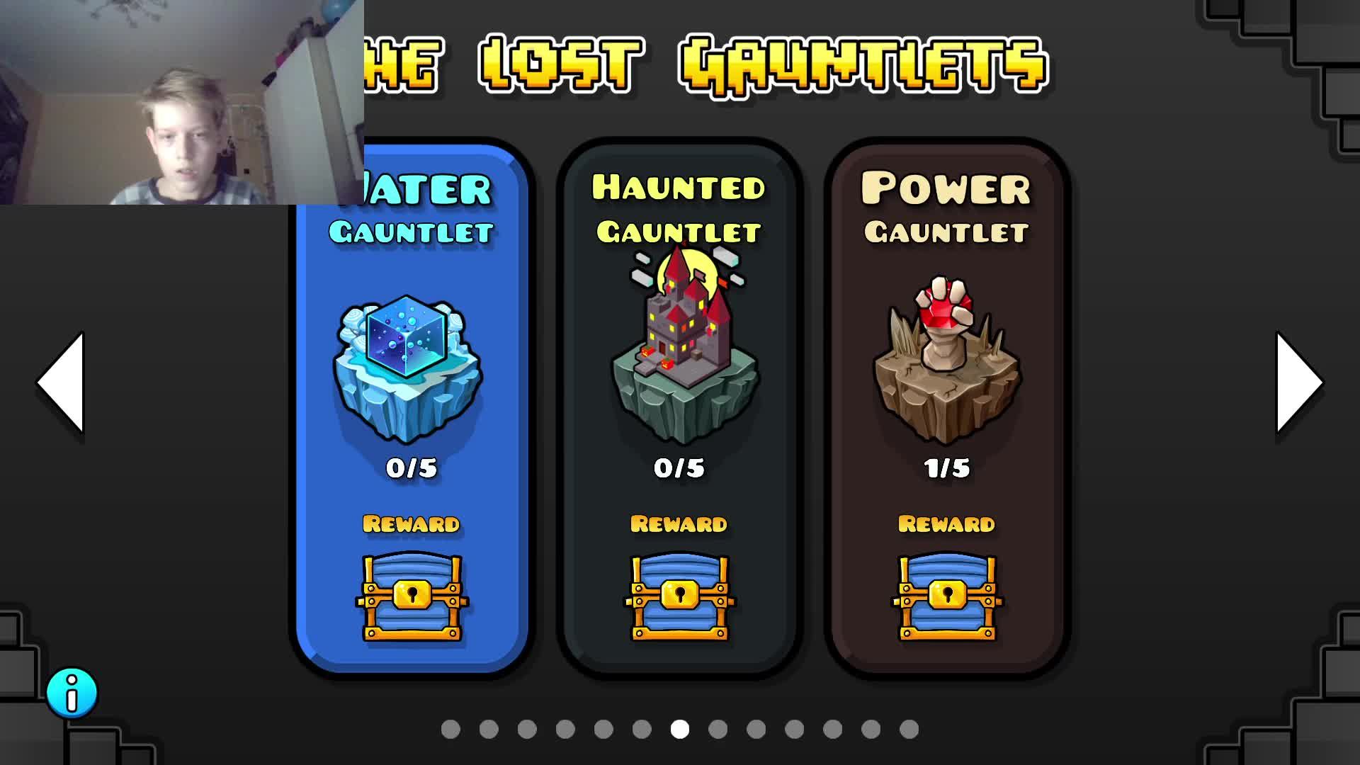 Power Gauntlet геометри даш 1 серия