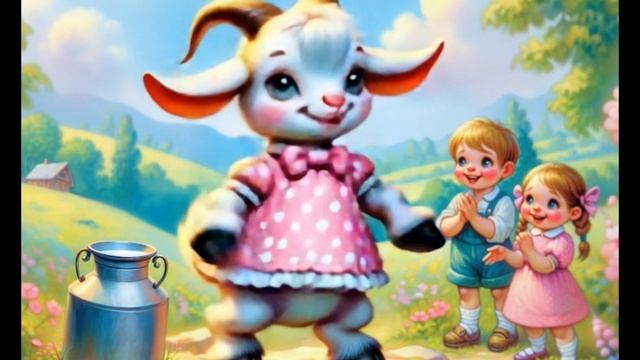 Идет коза рогатая