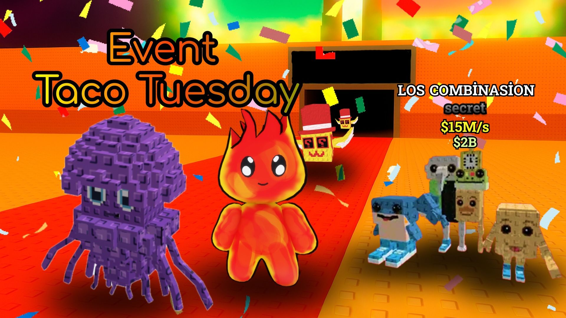 Event Taco Tuesday часть 2 🥳 Укради Брайнрот Роблокс Steal a Brainrot Roblox