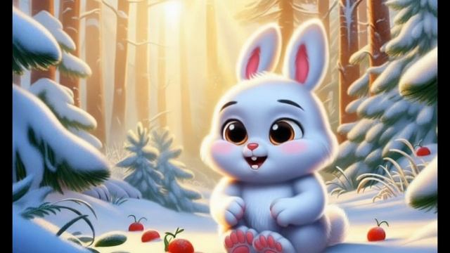 Зайка беленький