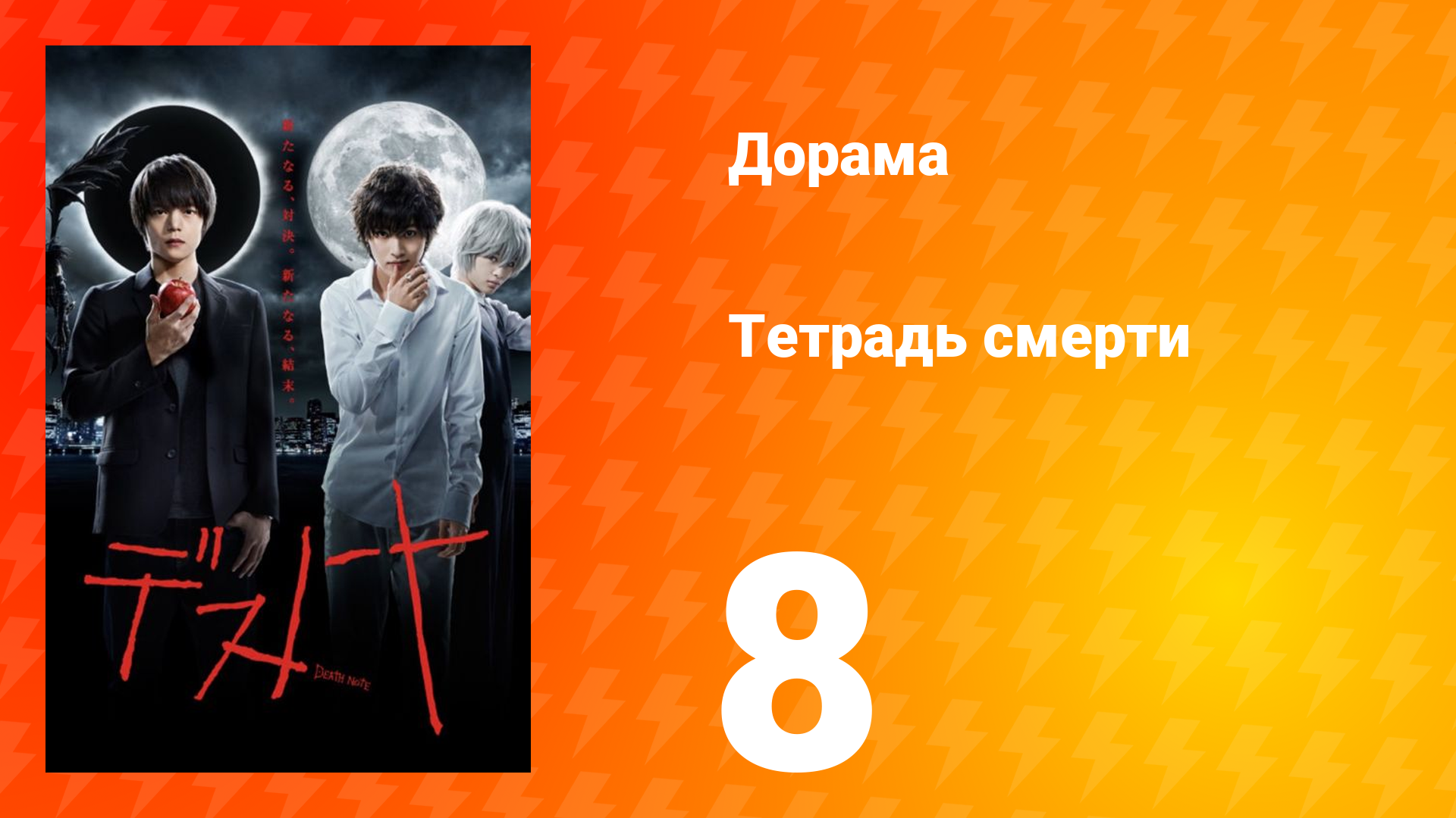 Тетрадь смерти 1 сезон 8 серия