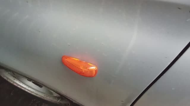 замена лампочки поворотника на калине