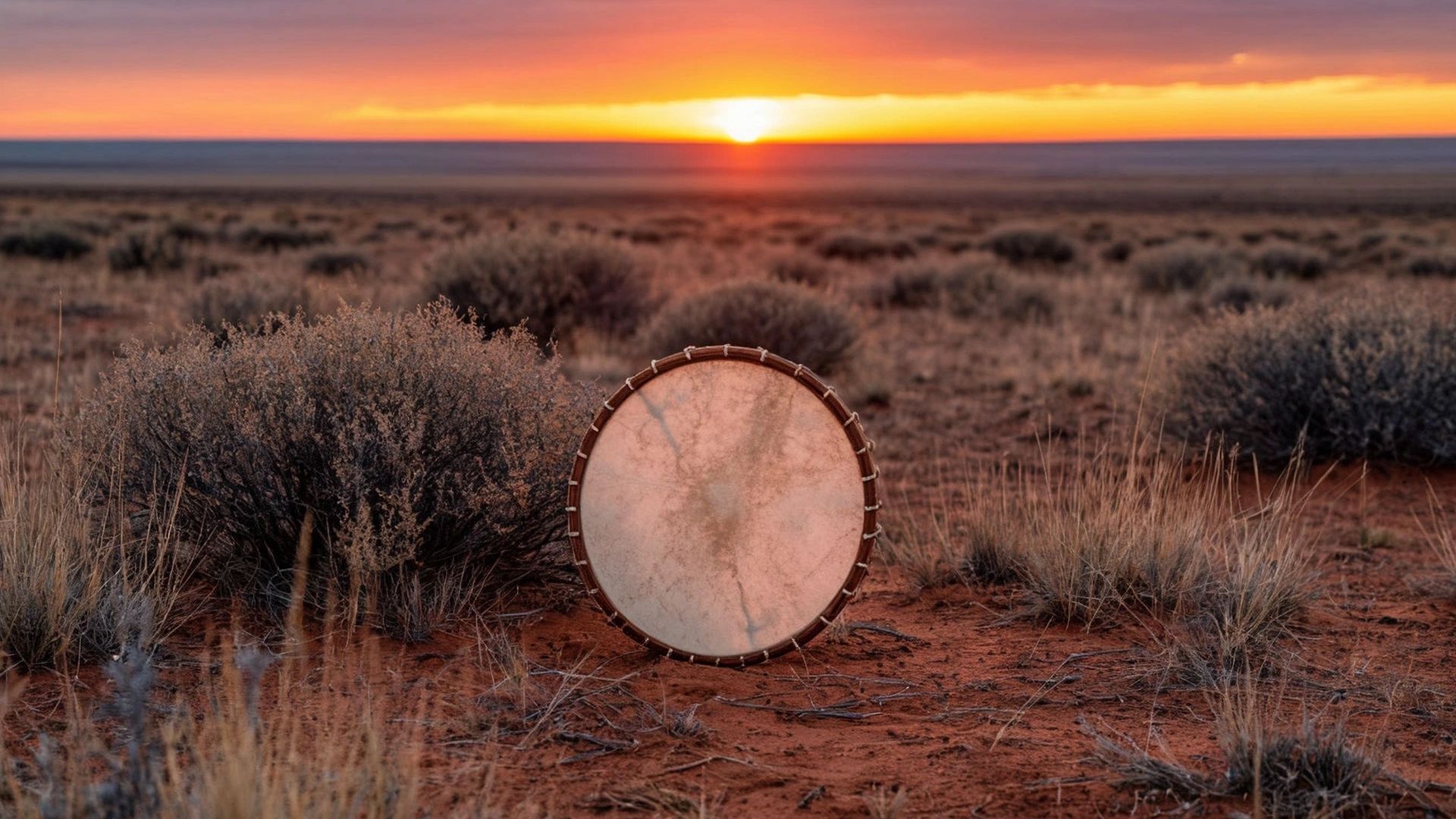 "Послание" ритмы, музыка шаманского бубна