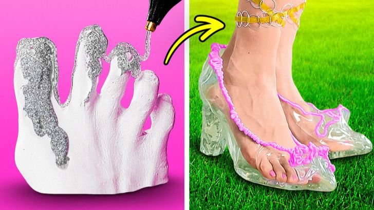 👠 Апгрейд старой обуви ✨ Удивительные лайфхаки для модниц!