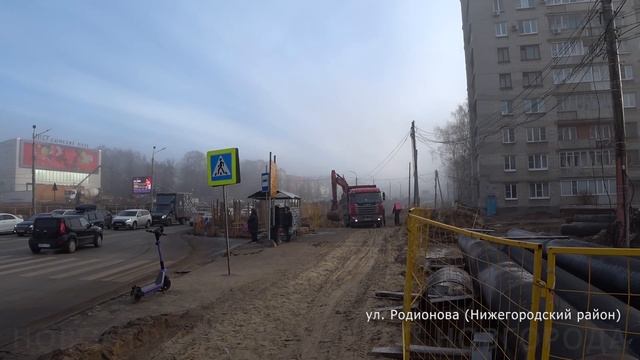 Ход работ на площади Сенной. Станции метро и временной дороги на ул. Родионова || Ноябрь 2025