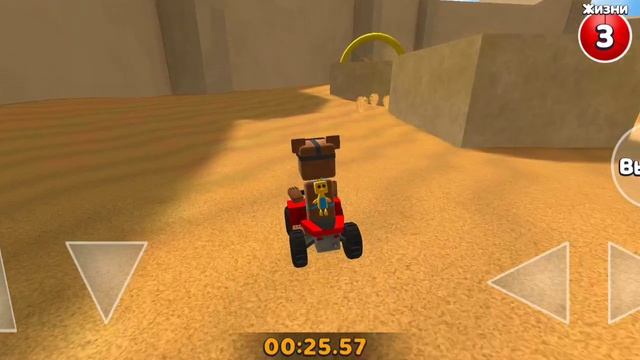 Прохожу миссию Тристопио Паркур Гонки в  Бимотепской пустыне!