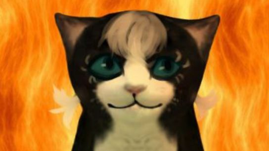 Ленивая быстрая обработка кет сим (сделанная немного другими кистями)