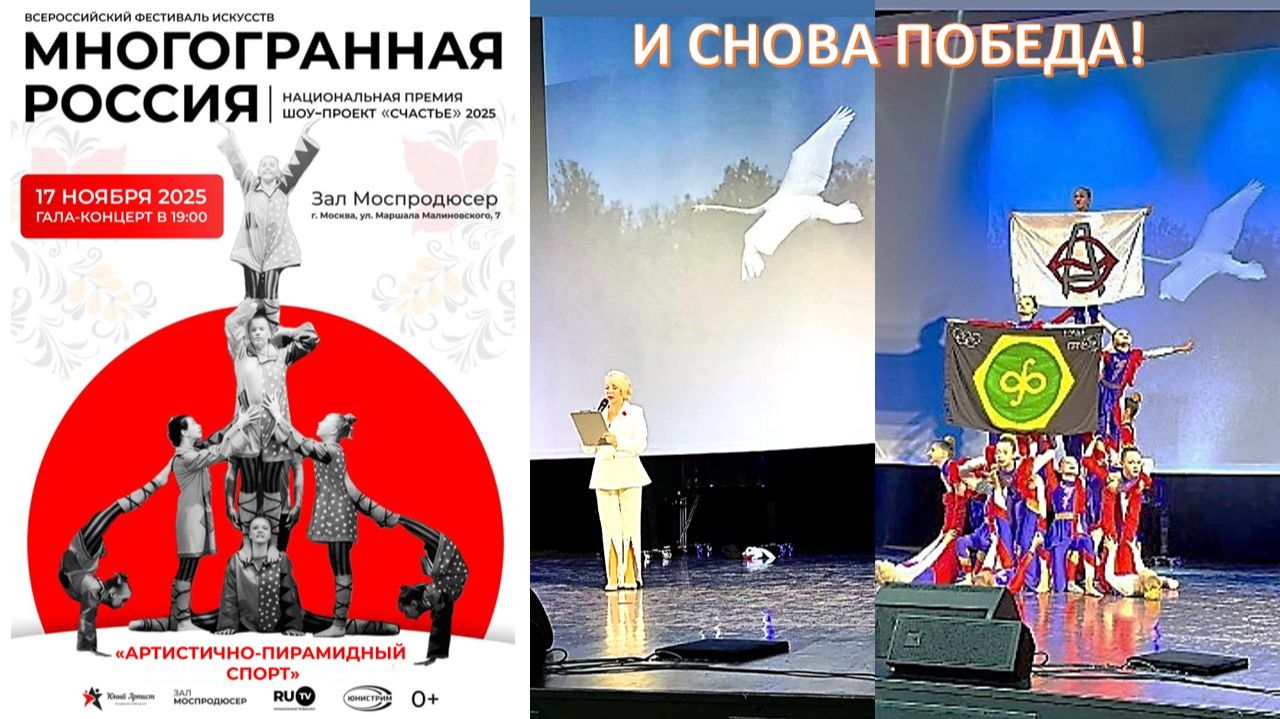 ИСКУССТО И СПОРТ - ТОЛЬКО В РОССИИ. МОЩНО, АКТУАЛЬНО, ЗРЕЛИЩНО!