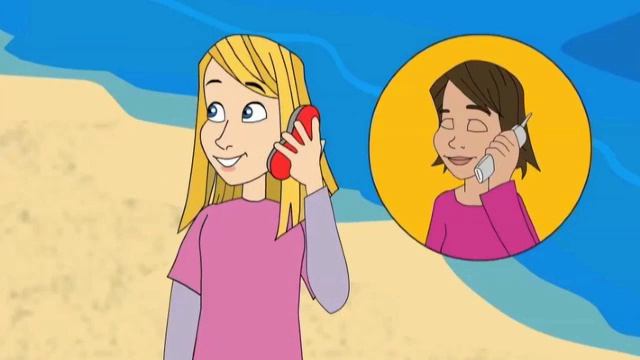 4 We're having fun at the beach!