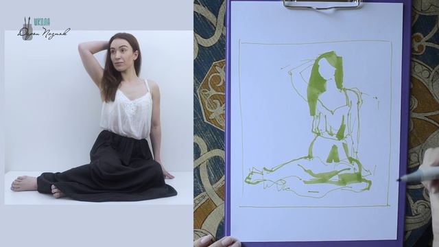 Фигура, урок 2. Как нарисовать человека.