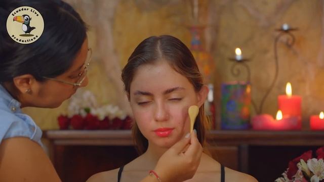 Расслабляющий массаж ASMR с мягкими шепчущими звуками от Марии Элизы и Икиадмы