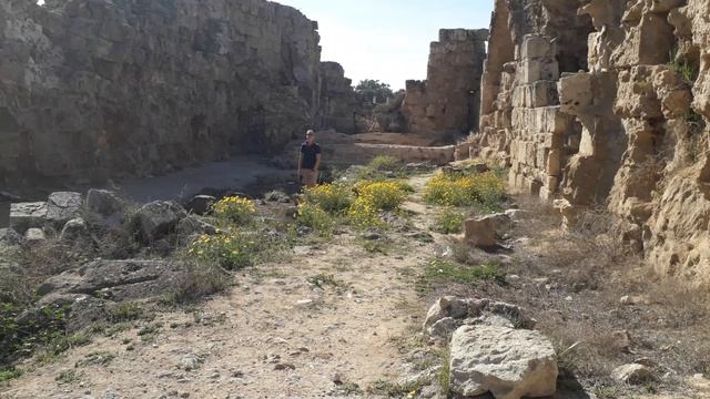 Прекрасный Кипр. Римские бани (термы) в древнем городе Салами