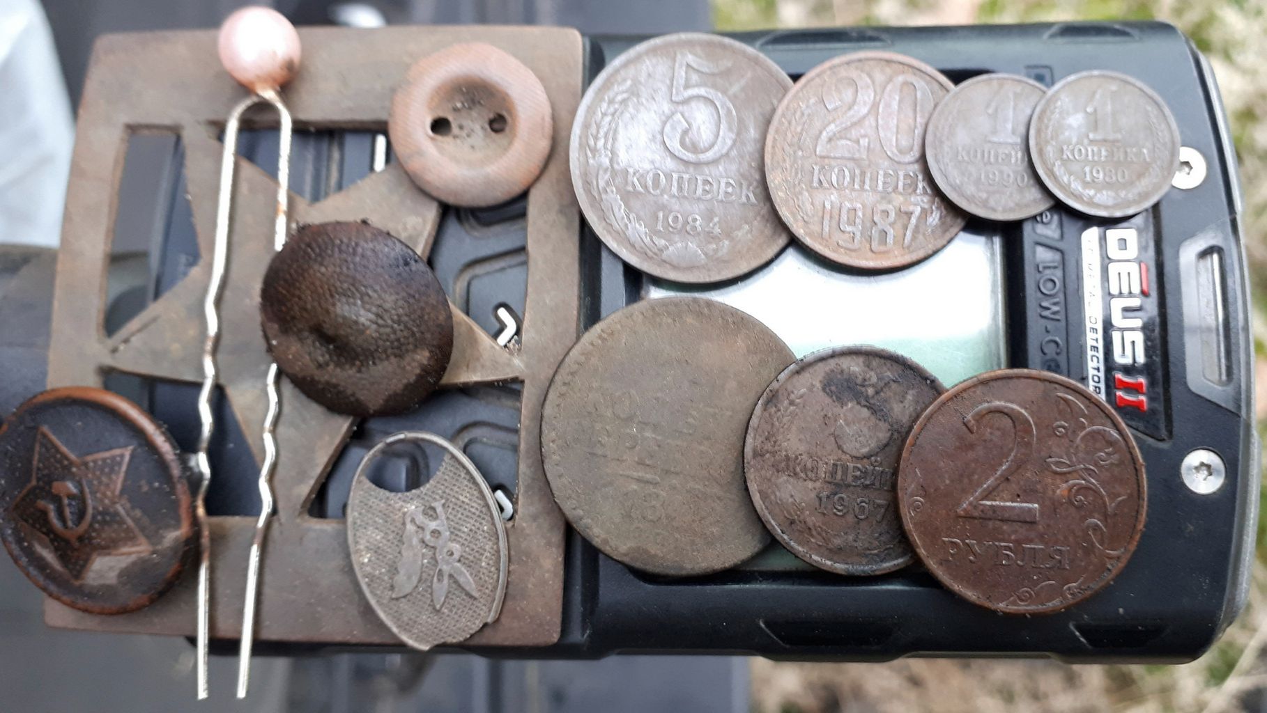 Прогулка по осеннему лесу принесла хабар!