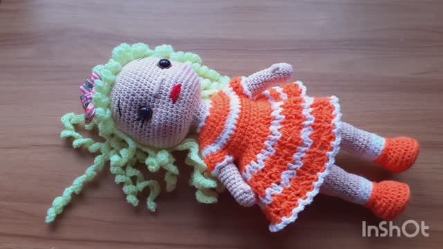 Кукла ,,Ляля,,ч.1 ручки.