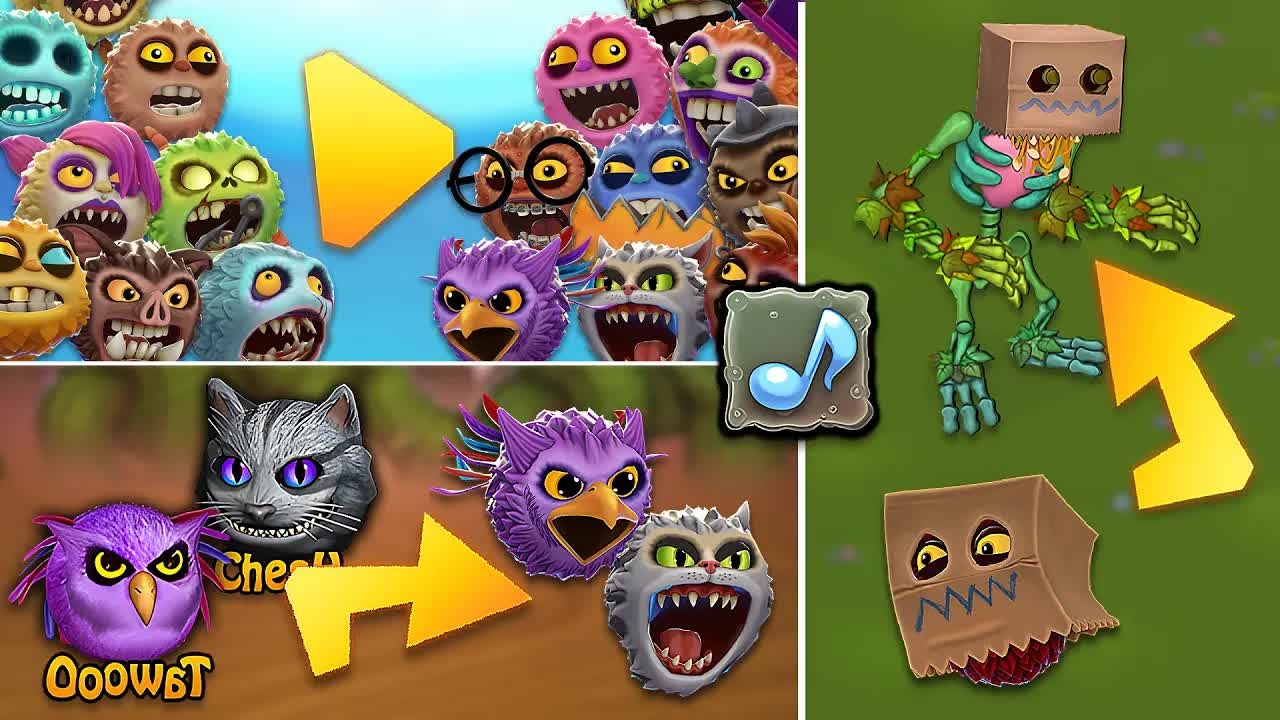 ВСЕ ТУМПЫ - Песни, Звуки, Сравнения, Референсы & ДРУГОЕ! (My Singing Monsters Тумпы)