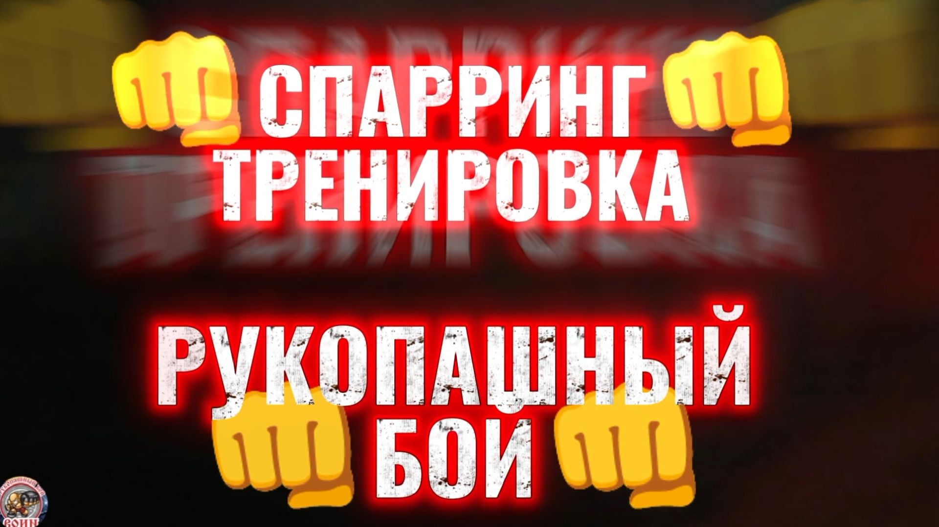 спарринг тренировка рукопашный бой