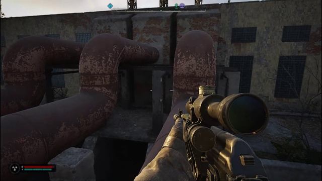 сталкер 2 Как забрать ключ у севера на крыше спо дикий остров