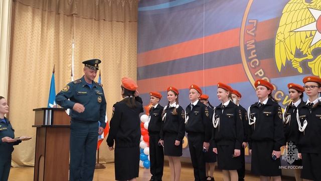 2025 11 19 Церемония вручения погон кадетам САГ