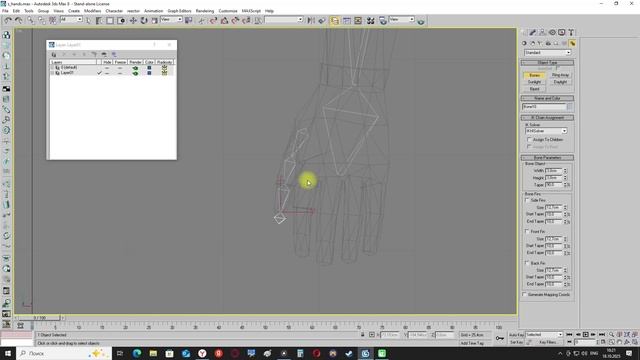 Создание нового оружия для «Far Cry» - 3DS-Max-8 - риггинг рук