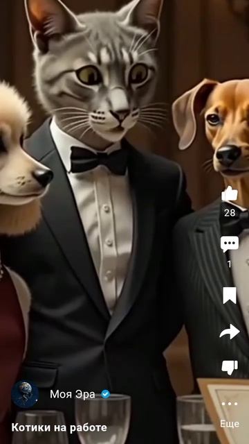 котики работают