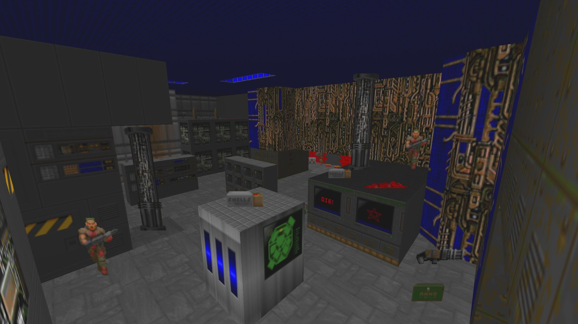 Map05: Server Room – Doom 404 [Все секреты]