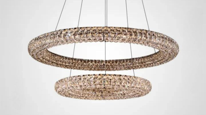 Кольцевые люстры и светильники ALEF
