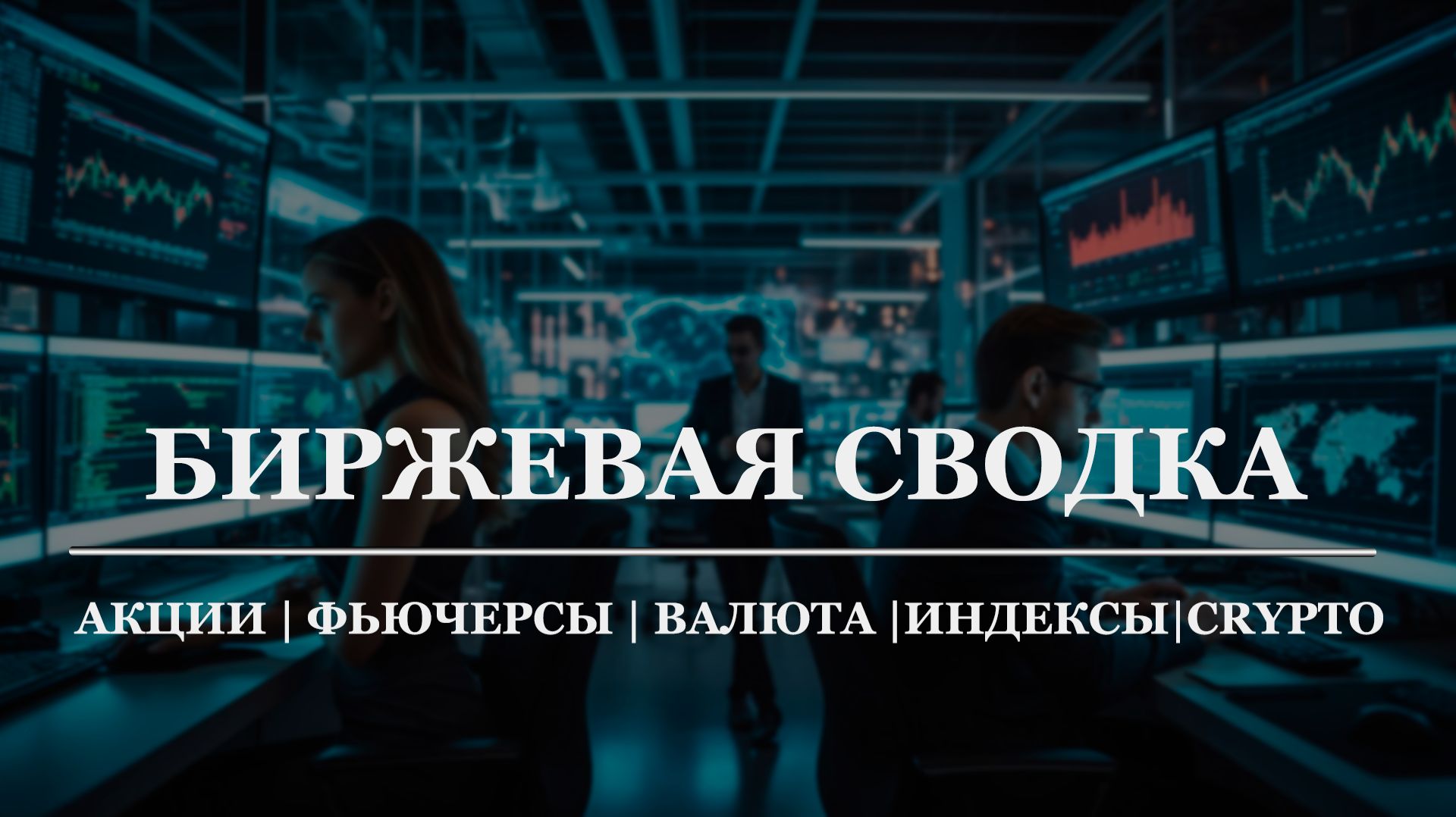 🔥 БИРЖЕВАЯ СВОДКА -  АКЦИИ ВАЛЮТА ИНДЕКСЫ ФЬЮЧЕРСЫ КРИПТОВАЛЮТА