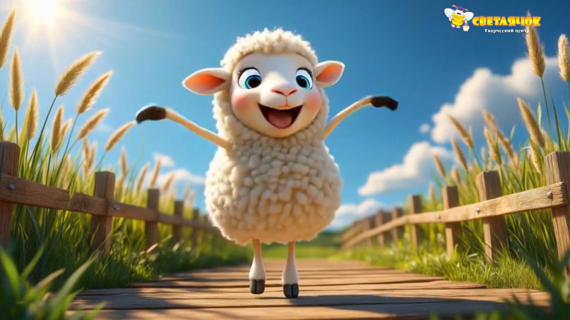 А ОВЕЧКА ПРЫГ ДА СКОК(физкультминутка)