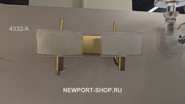 Бра Newport 4332/A gold