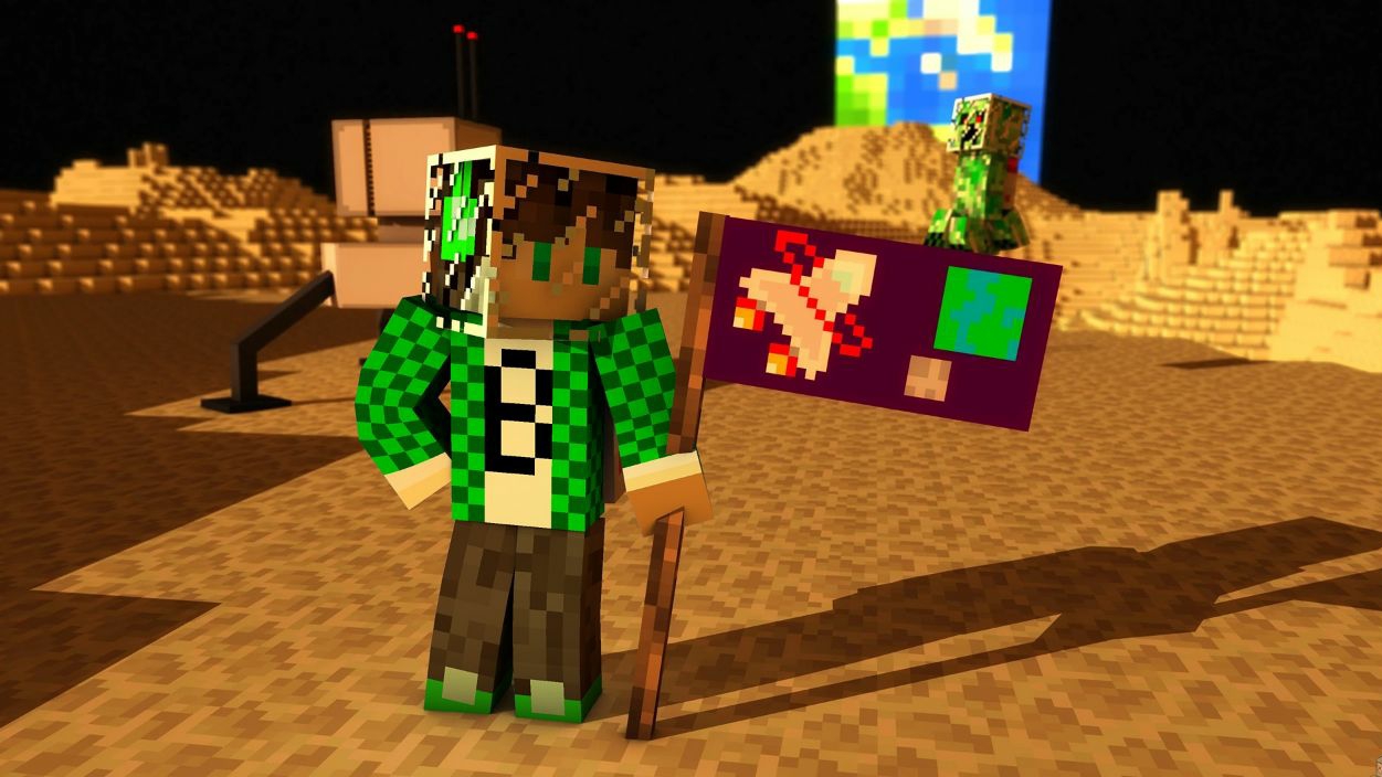 Майнкрафт выживание на одном КОСМИЧЕСКОМ блоке!