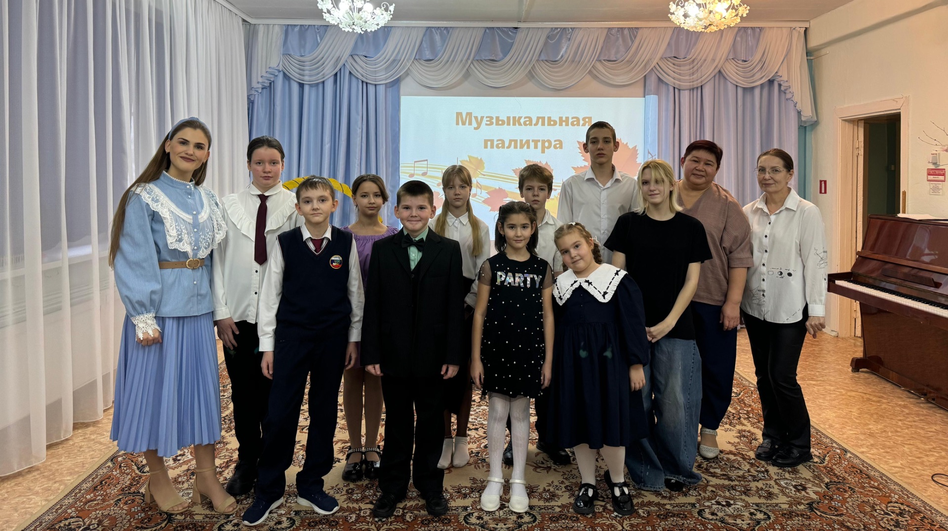 Концерт в д/с «Музыкальная палитра» 19.11.25г