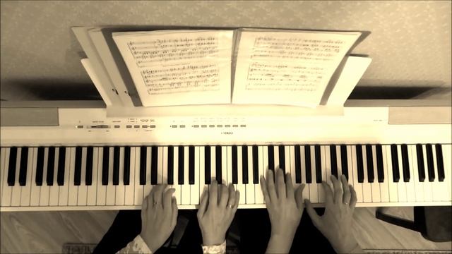 "Мой Чайковский" - попурри в 4 руки с фонограммой