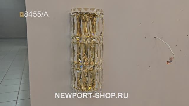 Бра Newport 8455/A gold