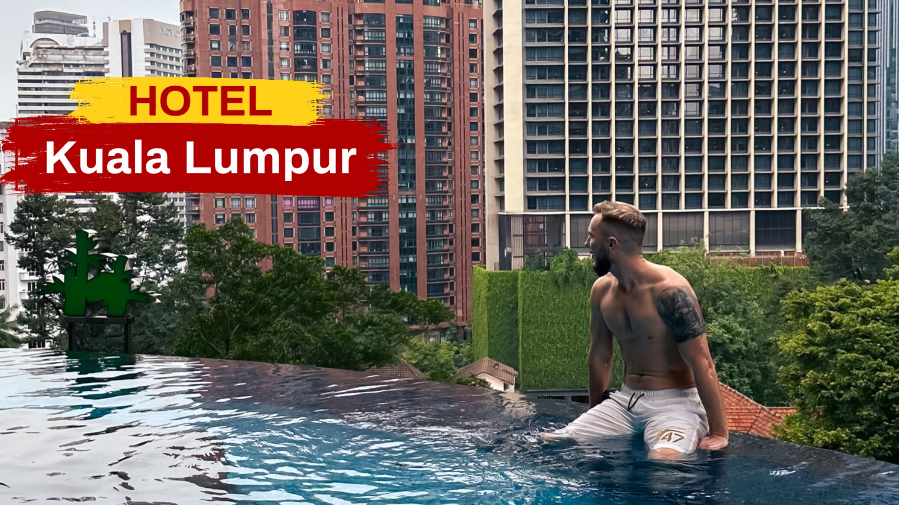 Что скрывают апартаменты на 41-м этаже и их бассейн-бесконечность?! Wyndham KLCC, Куала-Лумпур