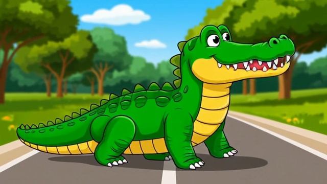 Песенка для детей, Песенки для детей, Песенка про крокодила