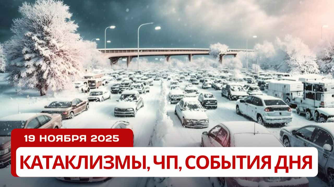Новости Сегодня 19.11.2025 -  Катаклизмы за сегодня, ЧП, События дня | Россия Европа Индия США Китай