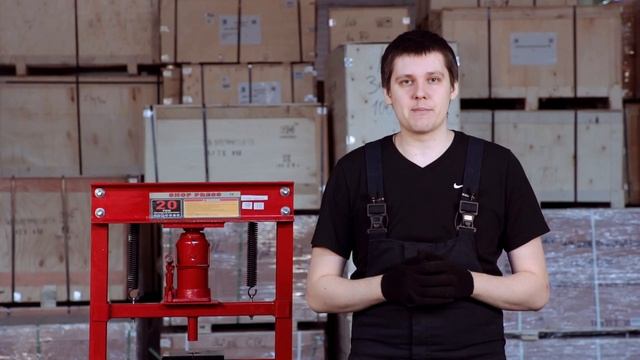 Обзор на гидравлический пресс TOR TL0600-20