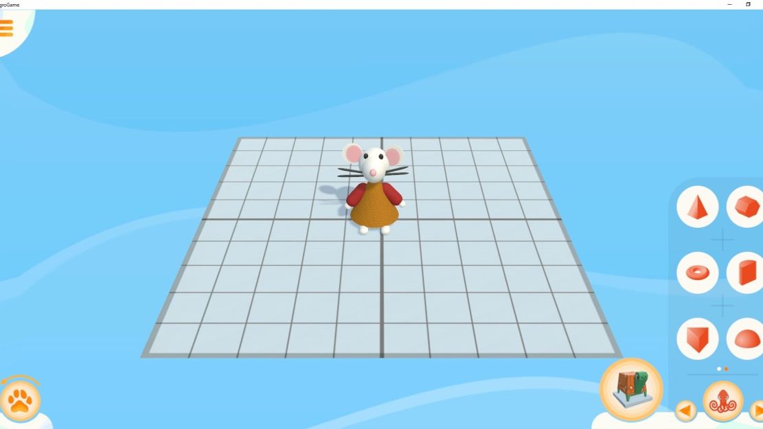 Видеоурок по 3D моделированию по теме «Мышка-норушка» в программе для эвм "LigroGame"