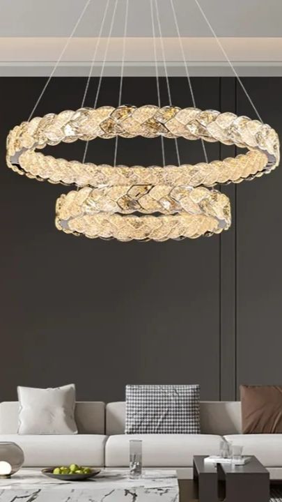 Кольцевые люстры и светильники ERHARD WAVE