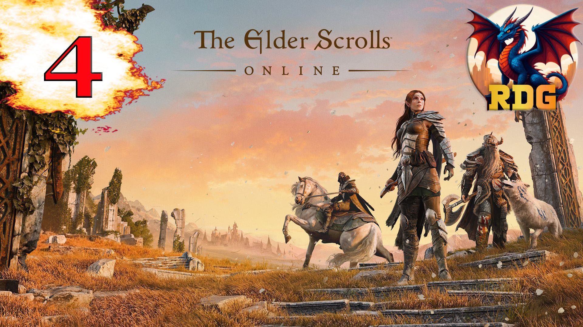 The Elder Scrolls Online чилим #4 #theelderscrolls #игры #прохождение #стрим