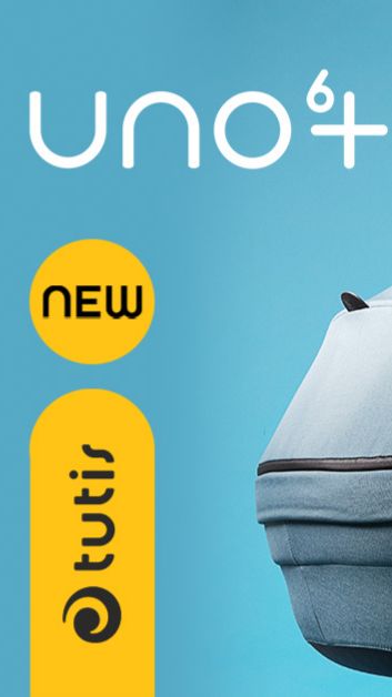 Коляска TUTIS UNO 6+❤. Новинка. Смотрите видеообзор первыми!