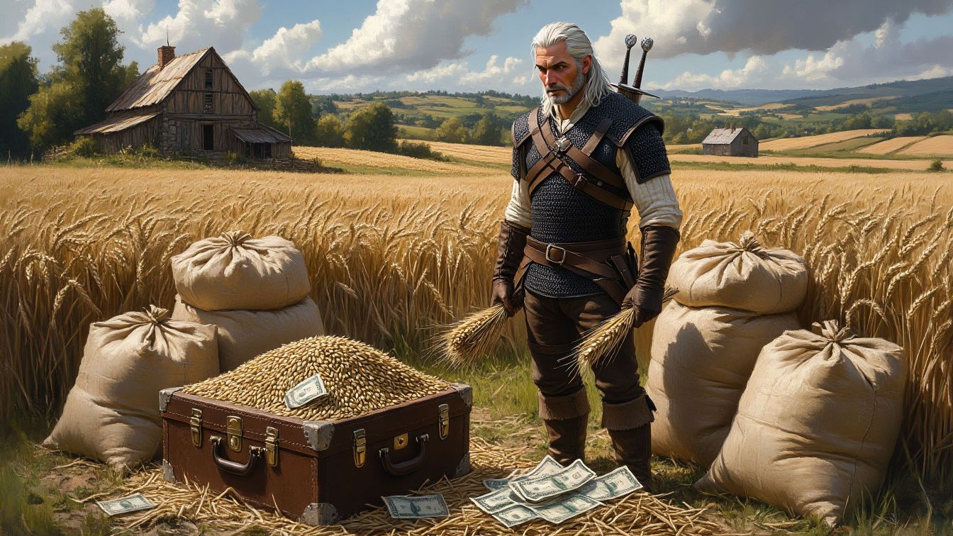 🚜 «От ведьмака до фермера: Геральт осваивает „Село Ягодное“ в FS 22» 🚜