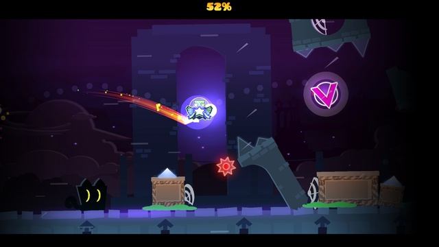 Название уровня и его ID: HAUNTED MOON (112298454)