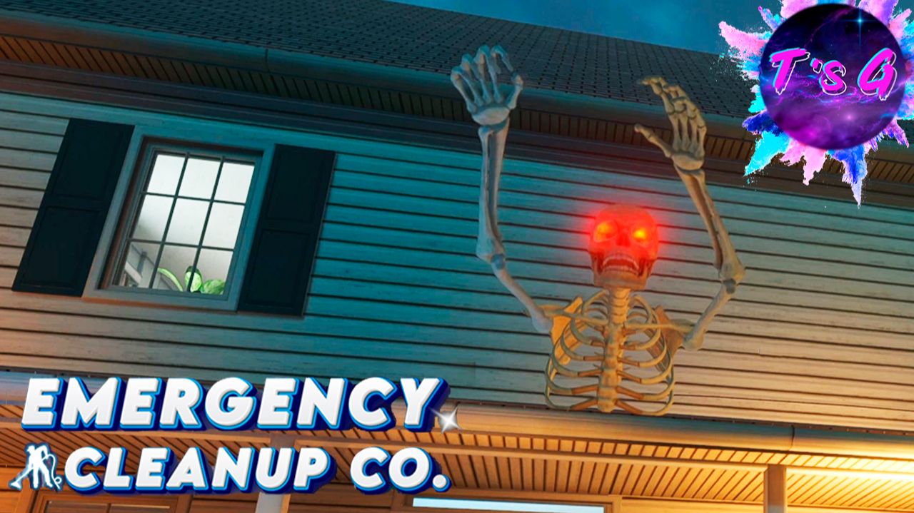 Семья скелетов заказала уборку - Emergency Cleanup Co #8