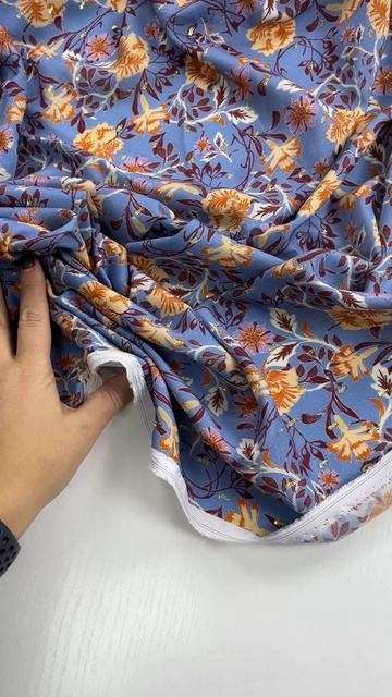 Обзор ткани вискоза V0581