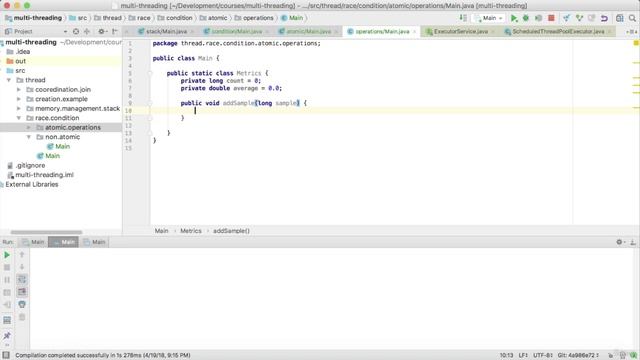 13. Atomic Operations, Volatile & Metrics practical example