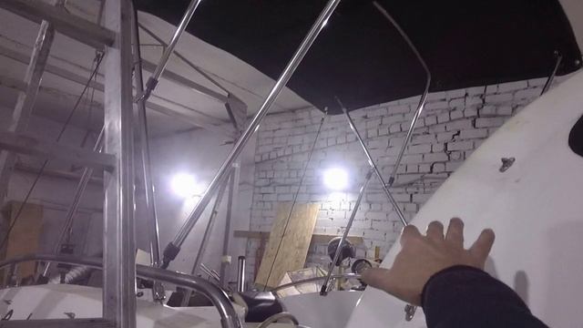 Крыша ходового тента для Новой Ладоги М