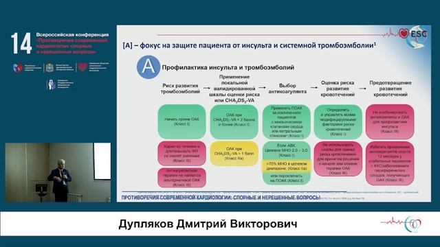 «Антикоагулянтная терапия при ФП – обсуждаем, спорим, находим выход»