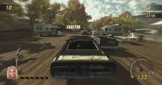 2 FlatOut Ultimate Carnage - гонка на выживание