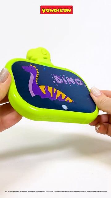 Развивающая водная игра ДИНОЗАВРИК, АКУЛА с шариками и подсветкой #Shorts#bondibon#длядетей